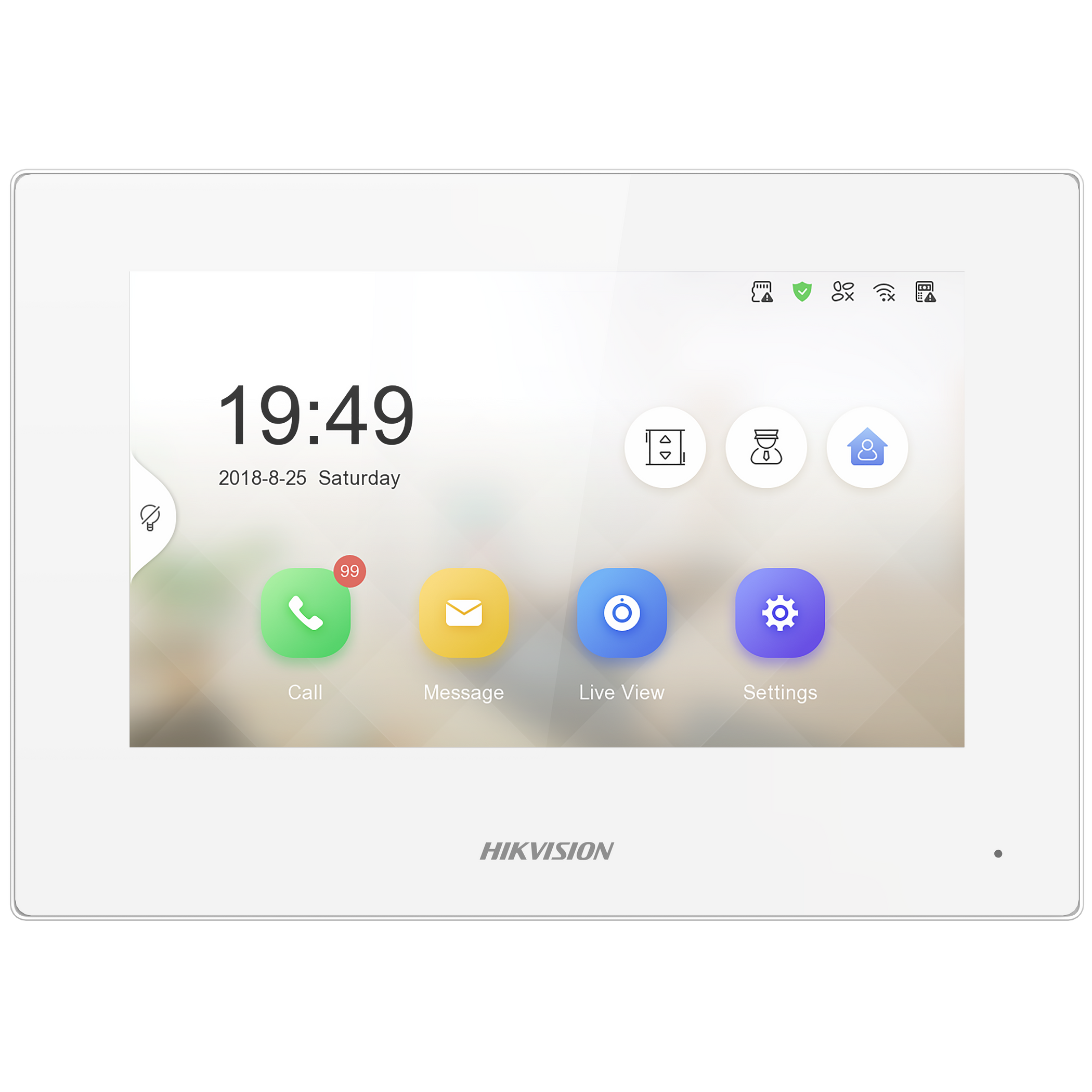 Hikvision DS-KH6320-LE1 7″ IP Indoor Station