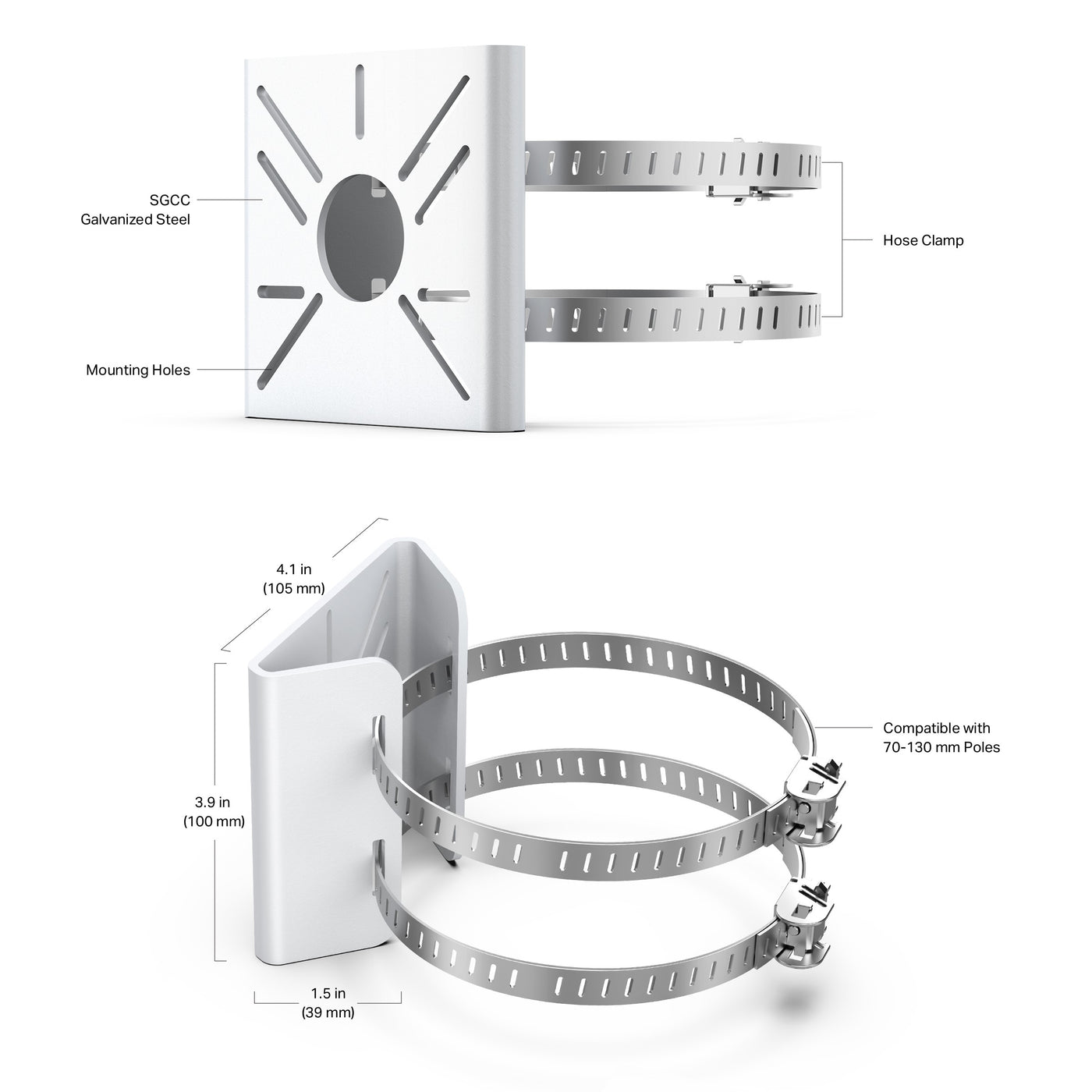TP-Link VIGI VMB-350 Network Camera Pole Mounting Bracket