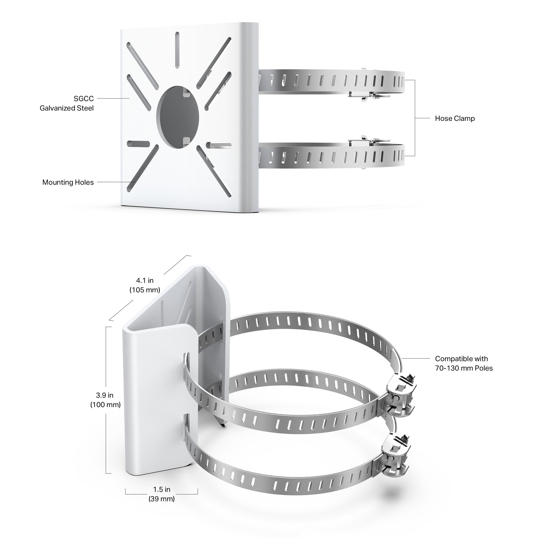 TP-Link VIGI VMB-350 Network Camera Pole Mounting Bracket